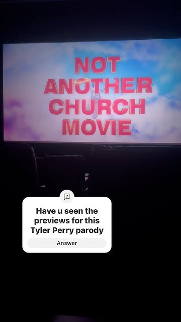 NOT ANOTHER CHURCH MOVIE SCREENING 🎥🍿 #TylerPerryParody #Madea #moviescreening #short #spoof ...