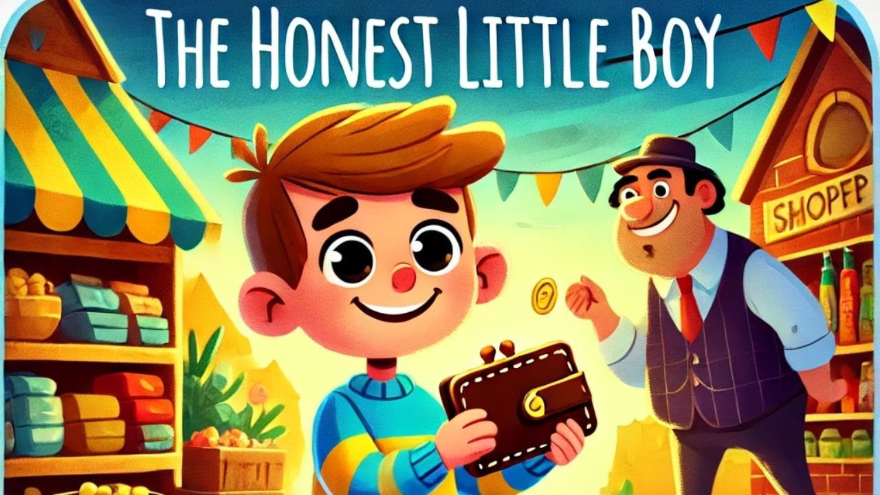 The Honest Little Boy | Kids' Moral Story | Animated Storytime - YouTube