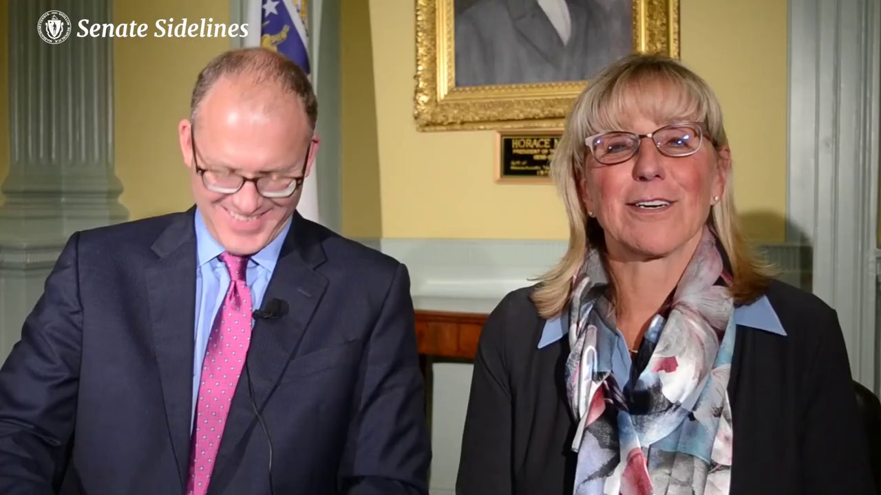 Senate Sidelines: President Spilka and Sen. Lewis Celebrate Passage of ...