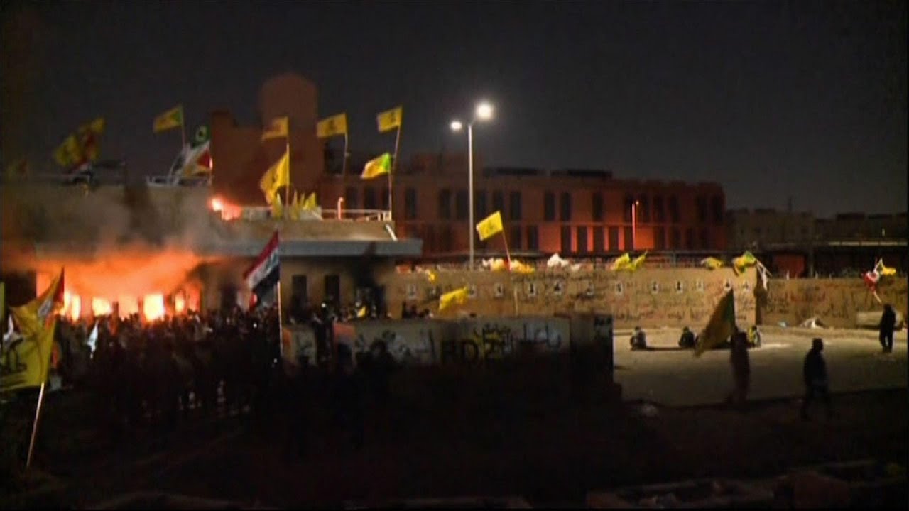 US Embassy attack boosts US-Iran tensions - YouTube