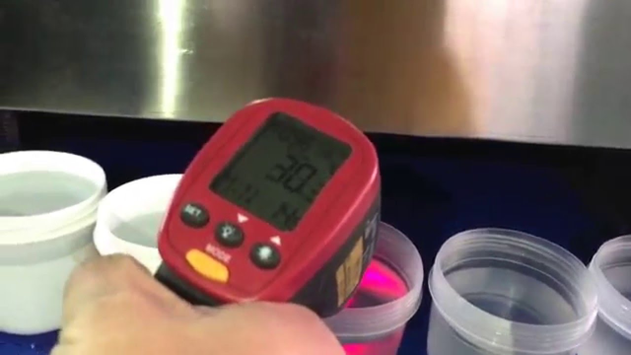 AMC testing at the exit of cooling tunnel - YouTube