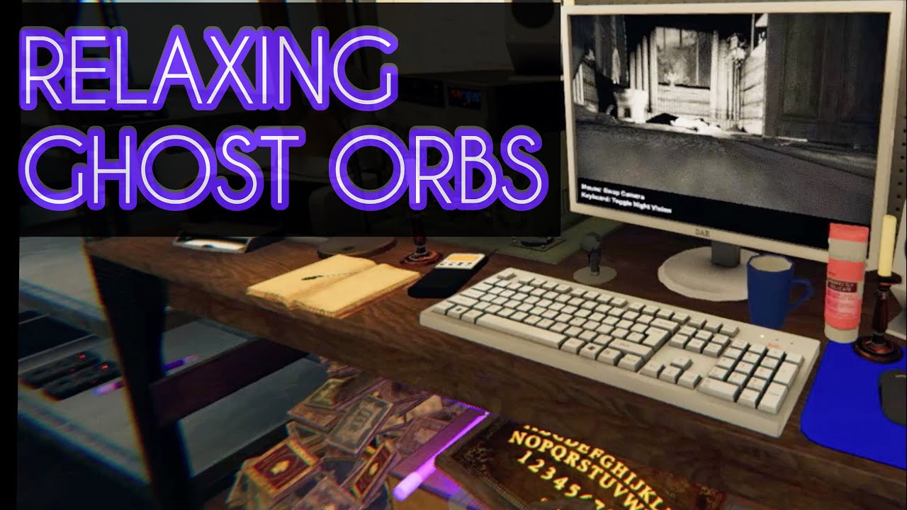 Phasmophobia ambience | Relaxing orb cam with dots 1 hour - YouTube