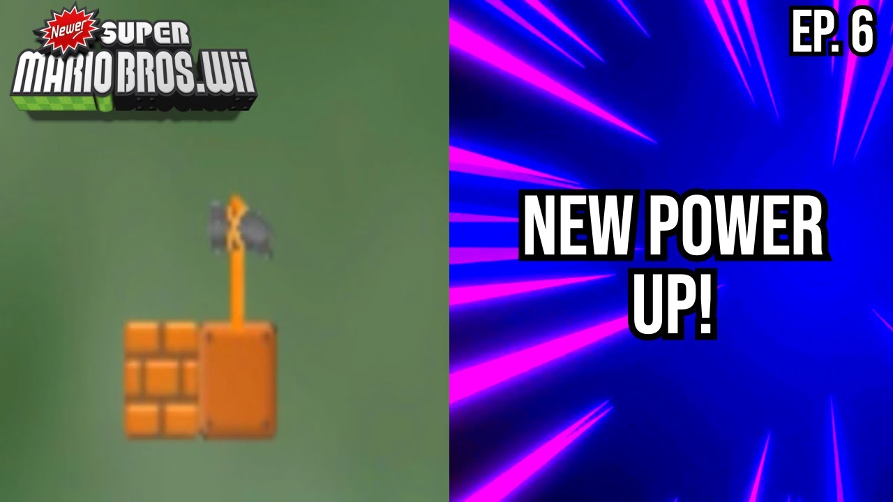 We Finally Get To Use a New Power Up! Newer Super Mario Bros Wii Ep. 6 ...