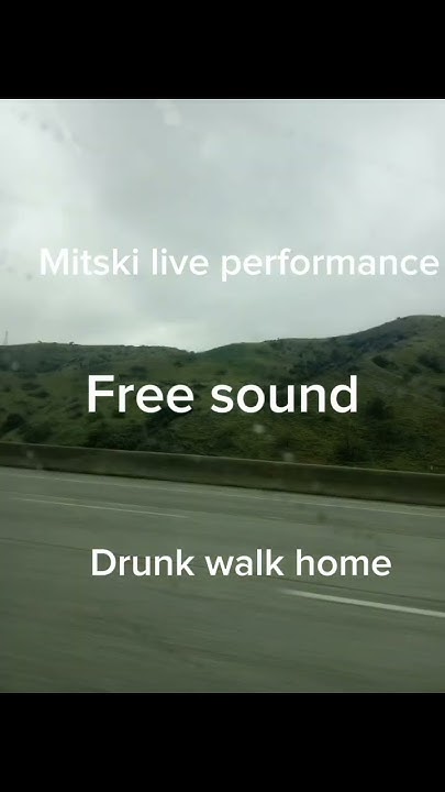 Drunk walk home-Mitski #DrunkWalkHome #mitski - YouTube