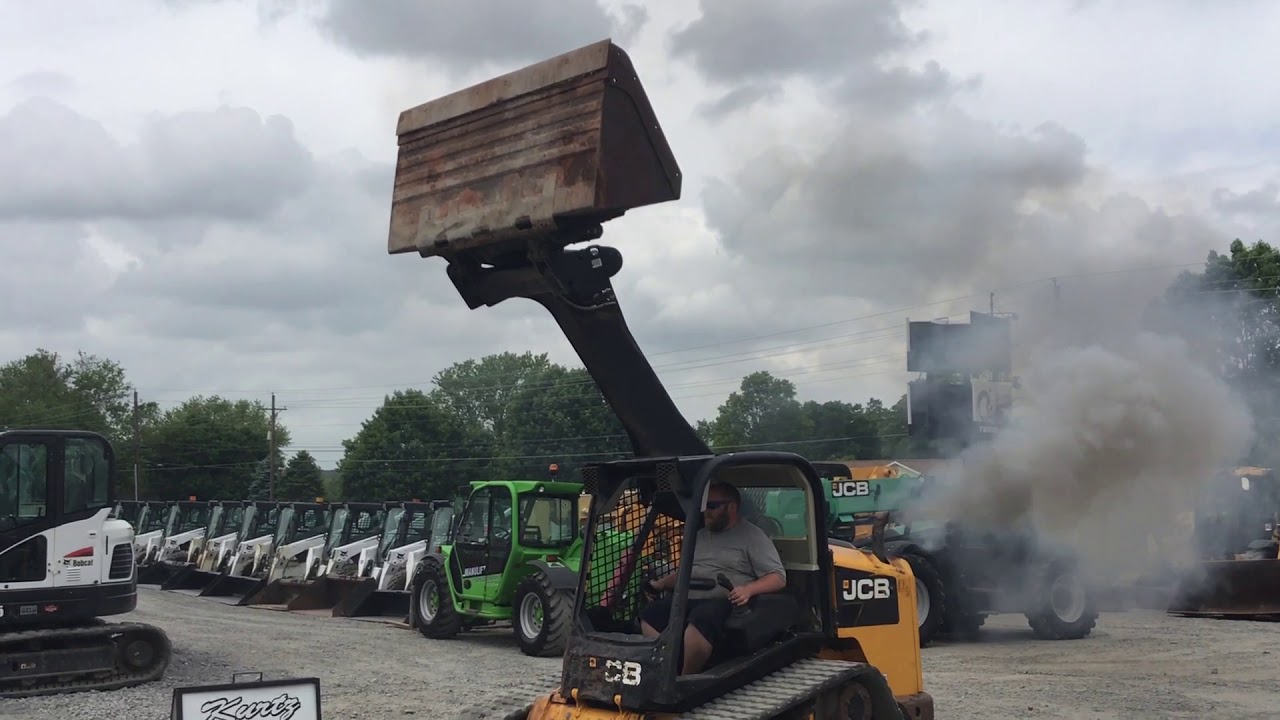 JCB 320T SKID STEER - YouTube
