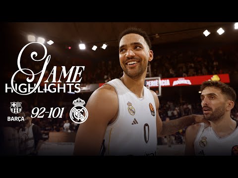 Barça 92 - 101 Real Madrid | Euroleague