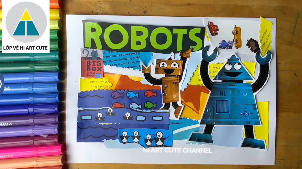 Nghệ thuật tranh cắt dán Collage Art - mĩ thuật lớp 8 bài 2 | Hướng dẫn ...