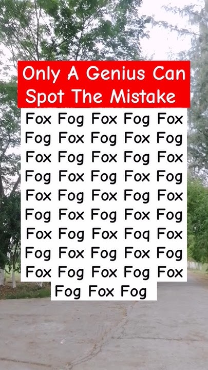 Only A Genius Can Spot The Mistake? #shorts #trending #puzzle #riddles #puzzlegame #riddlesquiz ...
