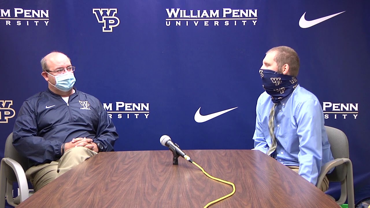 William Penn Athletics Coach Todd Hafner Interview 10-15-2020 - YouTube