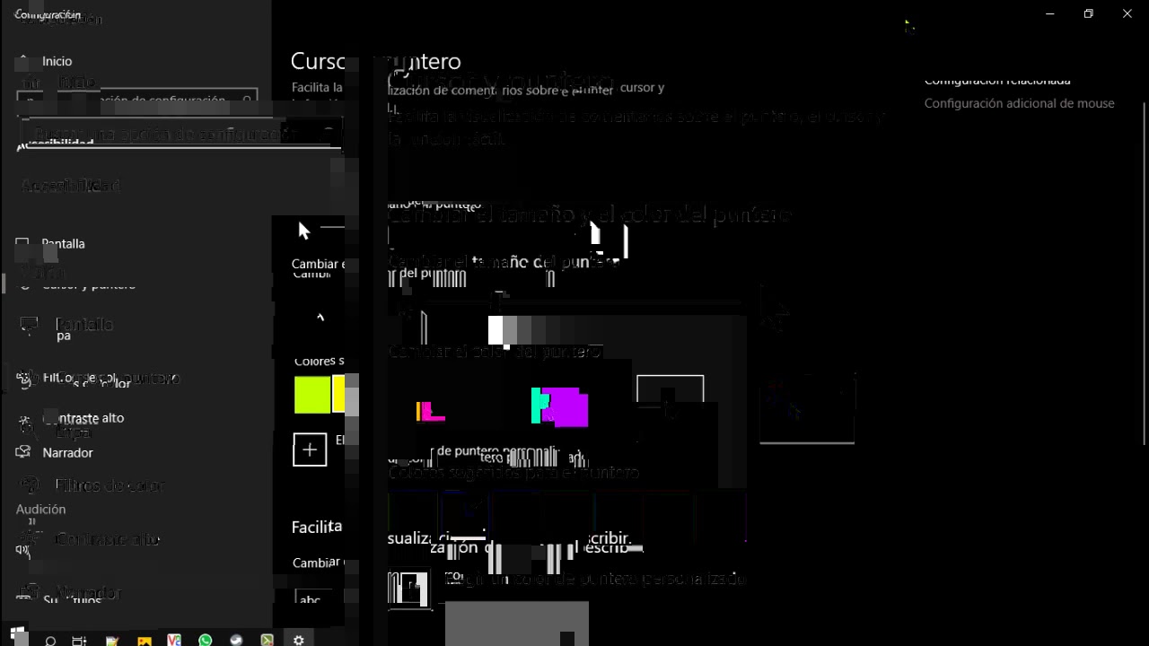 Cambiar el Tamaño y Color del Cursor en Windows 10 - 128Bit Tutoriales ...