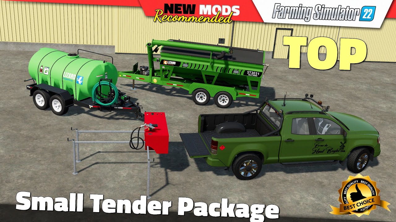 FS22 | Small Tender Package - Farming Simulator 22 New Mods Review 2K60 ...
