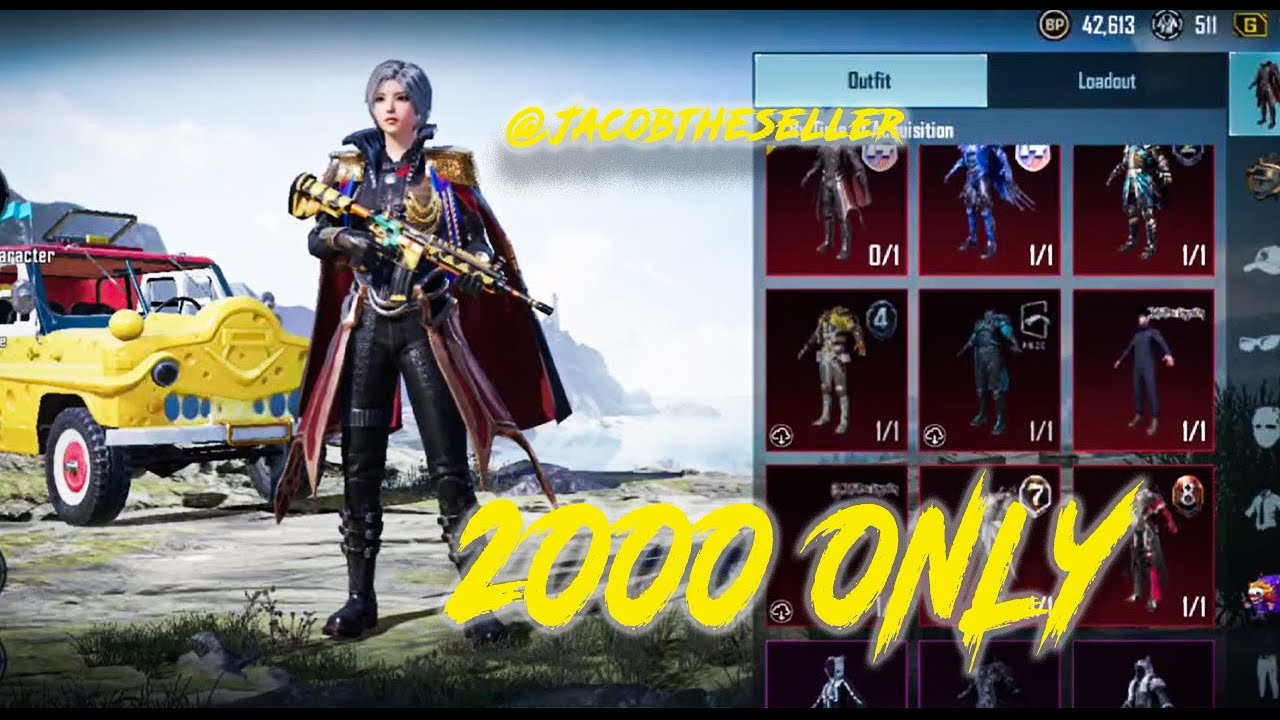 CHEAPEST ACCOUNT FOR SELL RP | UPGRADED | RED COMMANDER SET ACCOUNT ...