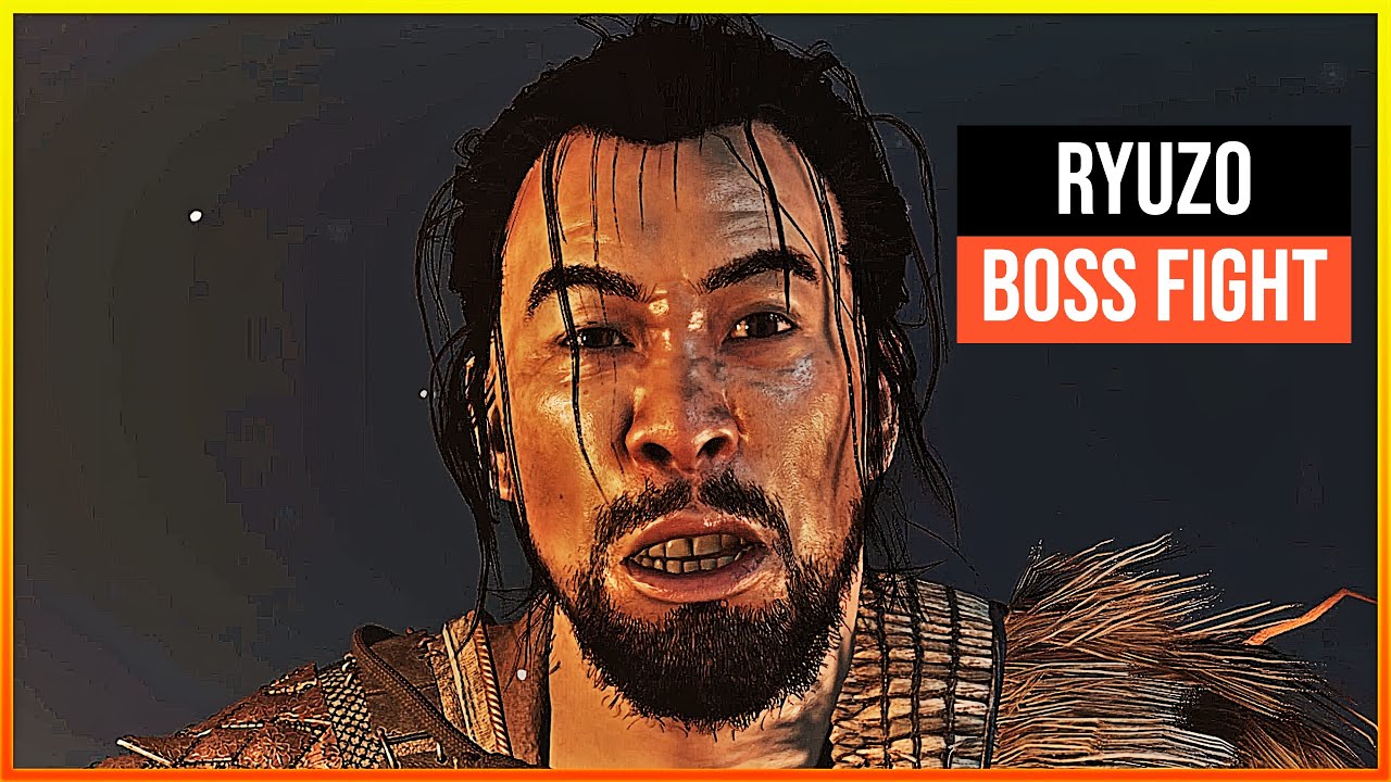 GHOST OF TSUSHIMA - RYUZO 4K UHD No Commentary 1st BOSS FIGHT - YouTube