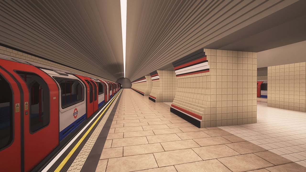 LU World Showcase Minecraft MTR Mod - YouTube