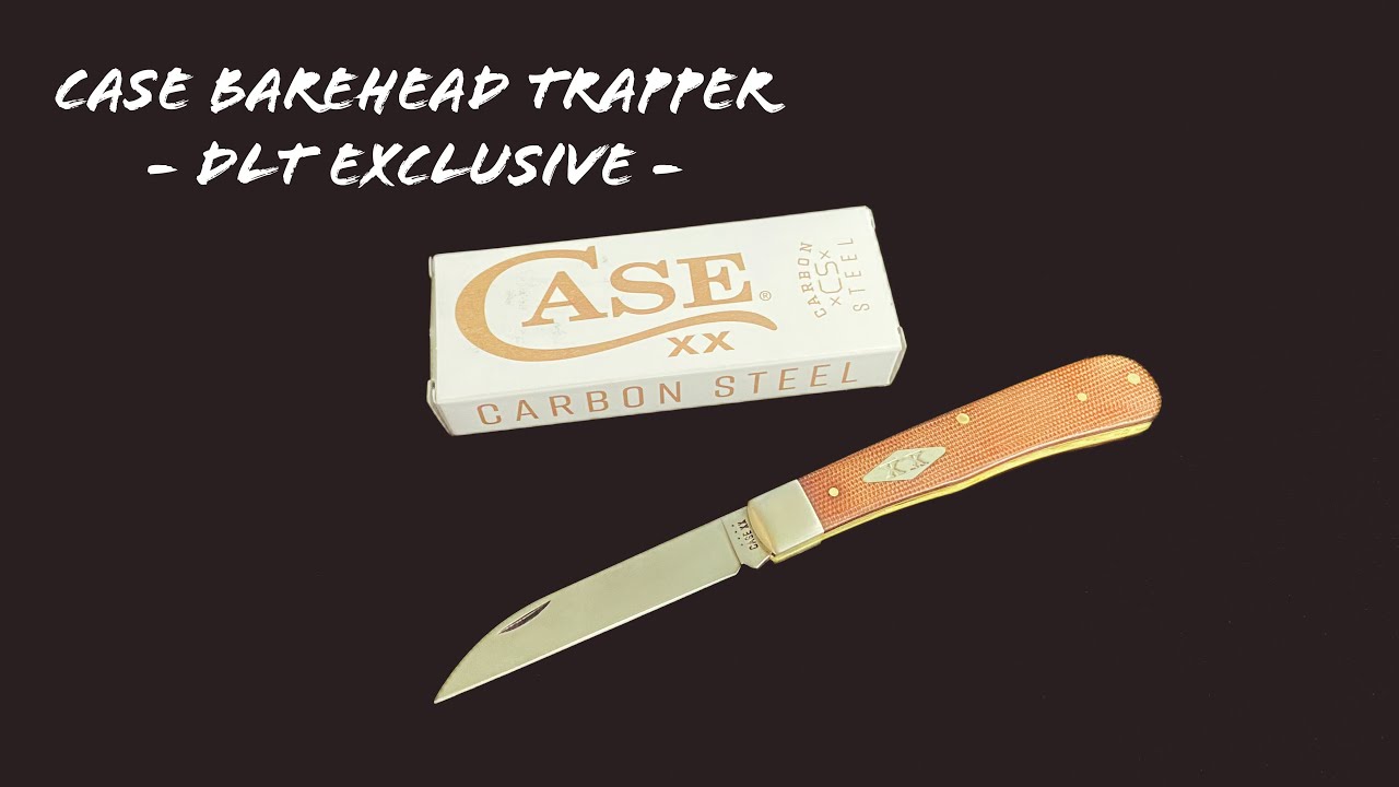 CASE DLT EXCLUSIVE BAREHEAD TRAPPER EDC KNIFE 🔥⚔️ - Thankful Thursday ...