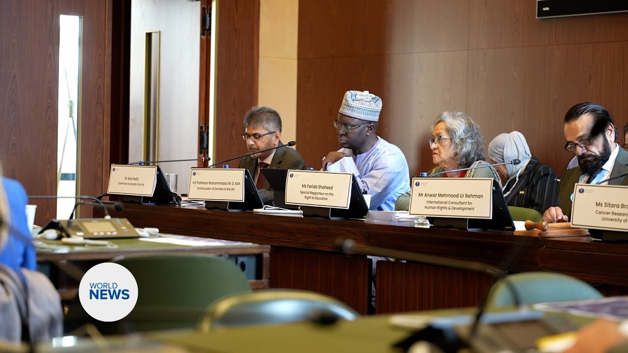 Humanity First holds event at the United Nations - YouTube
