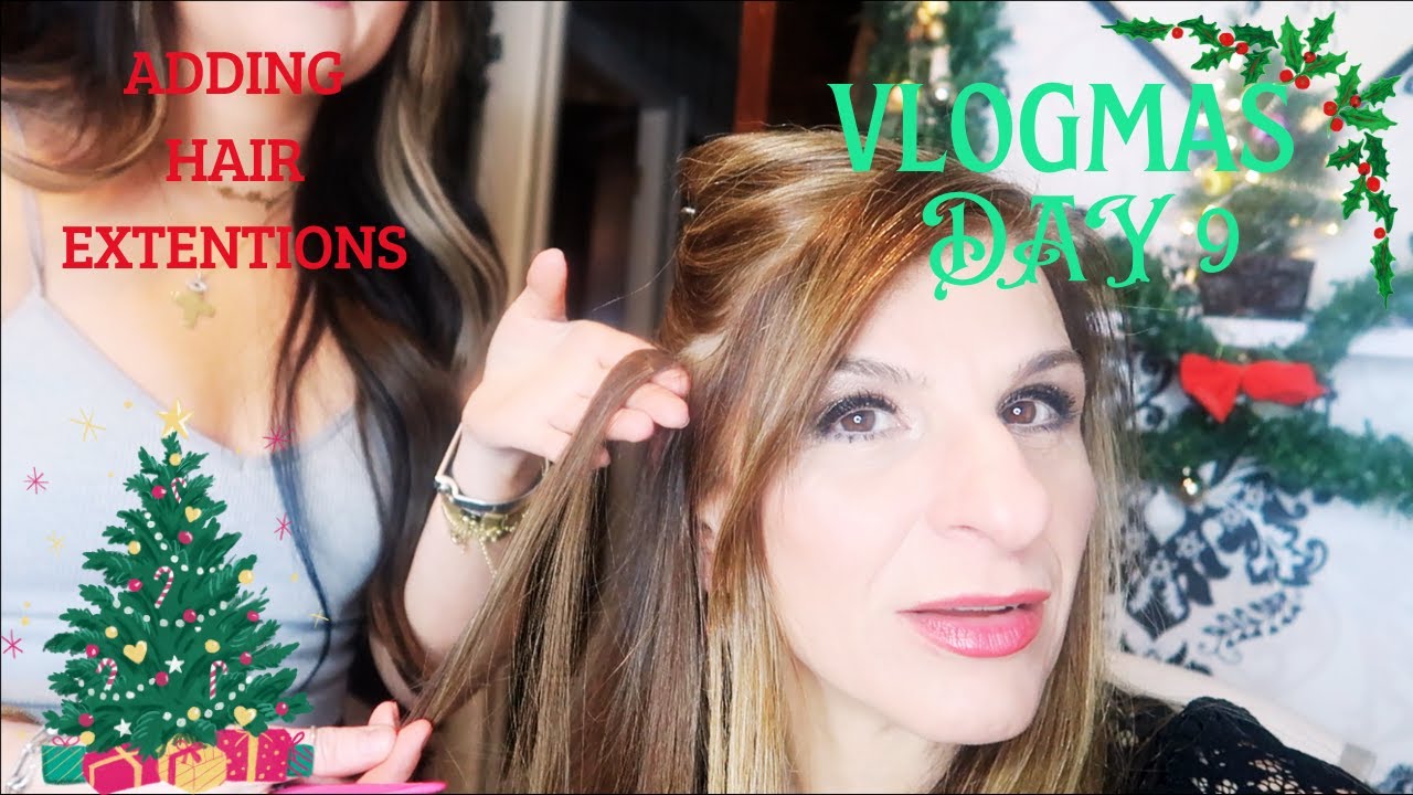 VLOGMAS DAY 9 - HAIR EXTENSIONS - YouTube