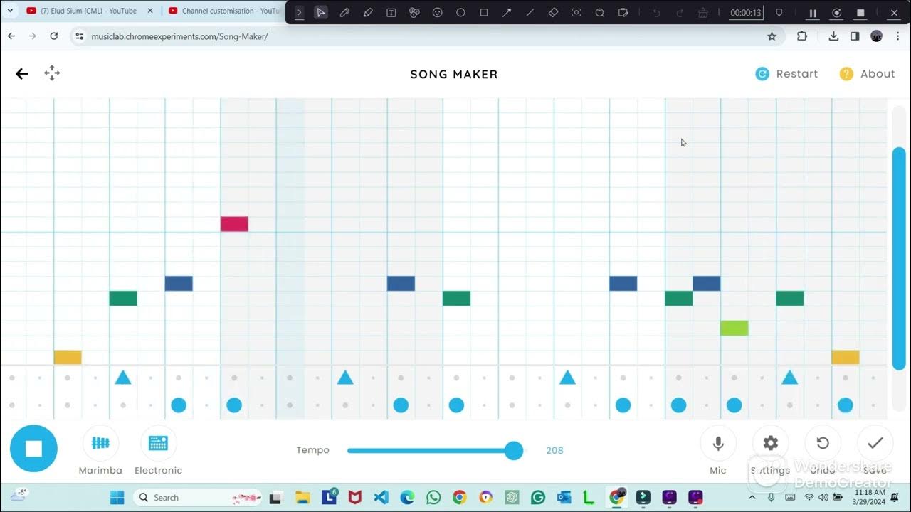Slim Shady By Eminem {Chrome Music Lab} - YouTube