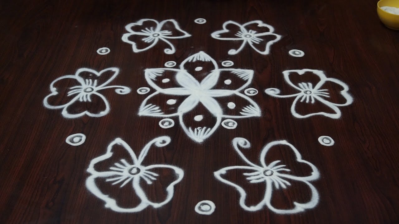 rangoli designs simple and small || rangoli designs very simple ...