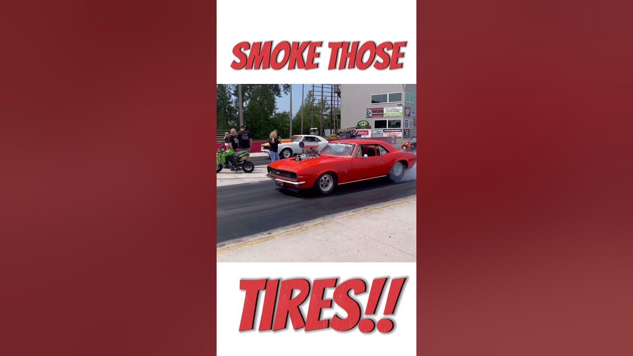 Smoke Those Tires Blown Camaro Burnout Us 41 Dragstrip Shorts Youtube