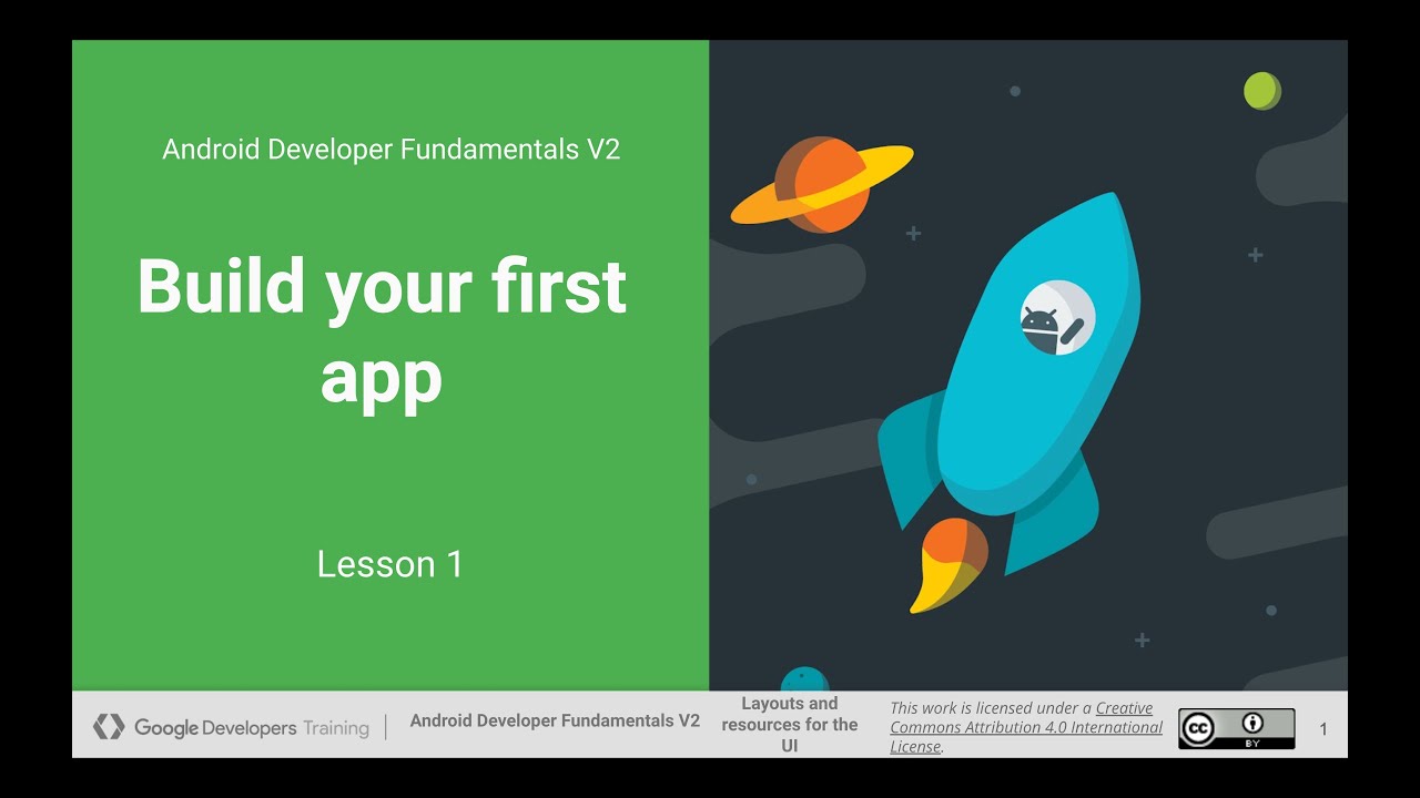 Build your first app - 1.3 Text and scrolling views - YouTube