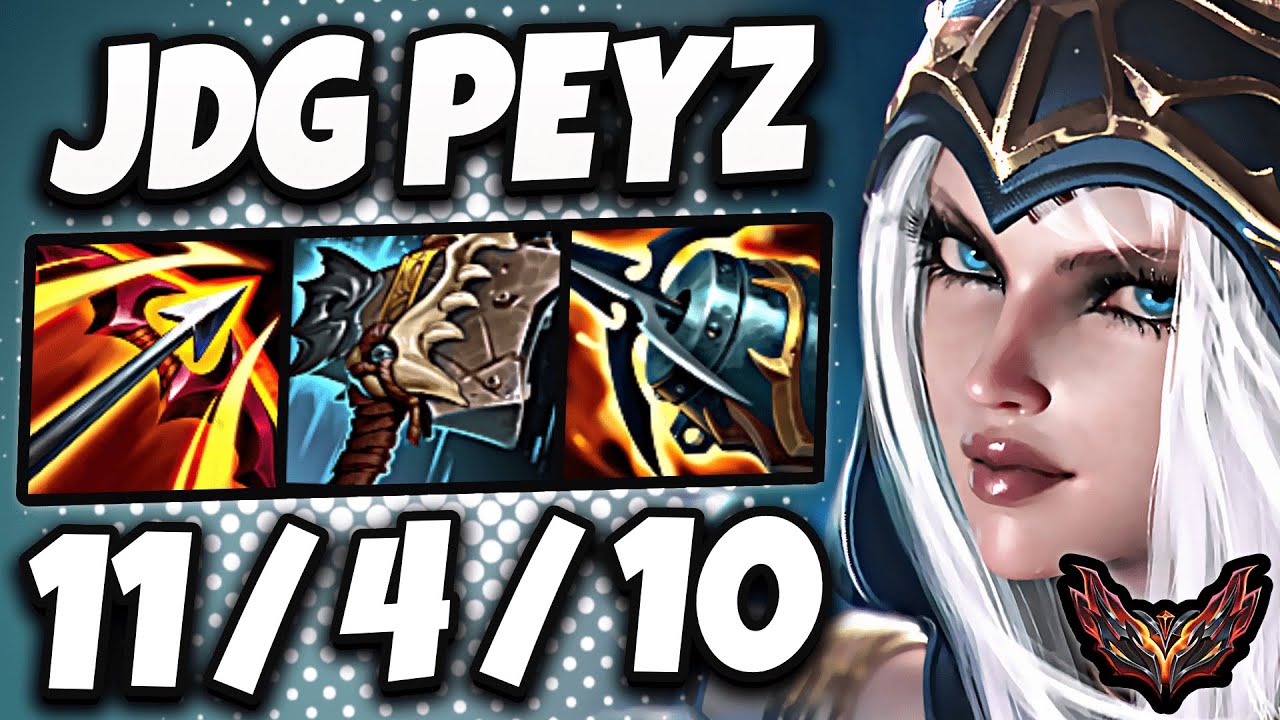 Ashe vs Varus ADC [ JDG Peyz ] Patch 14.24 Korea Grandmaster - YouTube