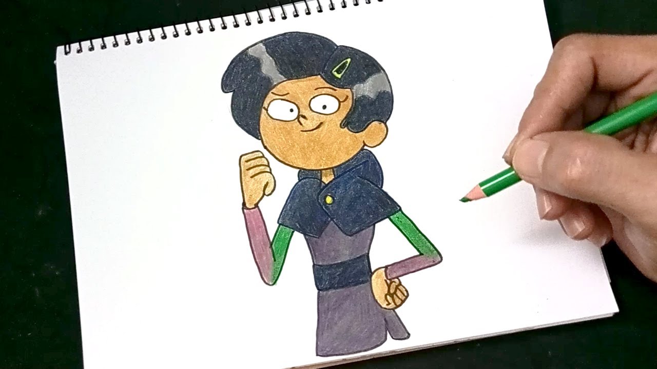 Draw Your Request: how to draw Amphibia: Marcy wu - YouTube
