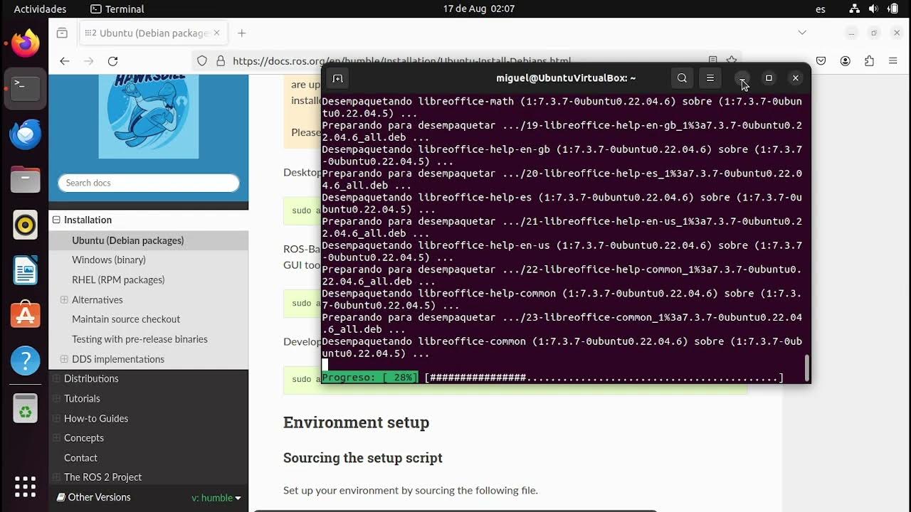 Intro: Instalar y configurar ROS2 Humble - ROS2 Tutorial 1 - YouTube