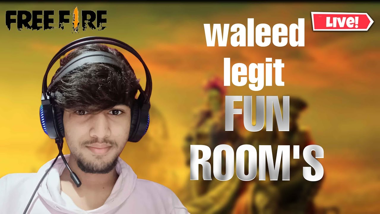 Live Free Fire | Free Fire Live Custom Room | FUN ROOM'S | Garena Free ...