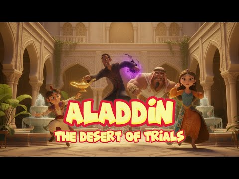 Alternative Aladdin Part 2 🌙🔥 The Desert of Trials | Aladdin & Layla’s Brave Journey