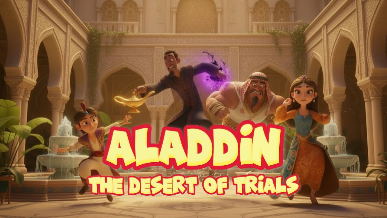 Alternative Aladdin Part 2 🌙🔥 The Desert of Trials | Aladdin & Layla’s ...