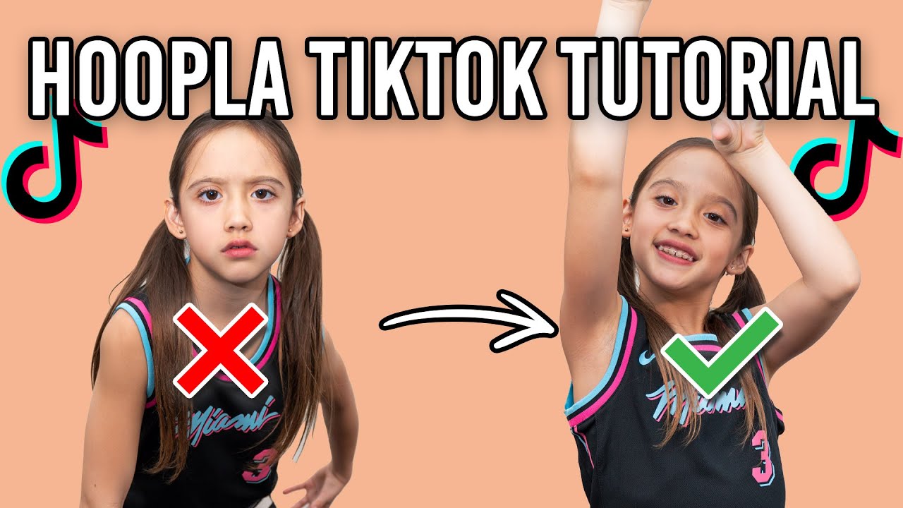 "HOOPLA" TikTok Dance Tutorial with Joah Moore 🏀 - YouTube