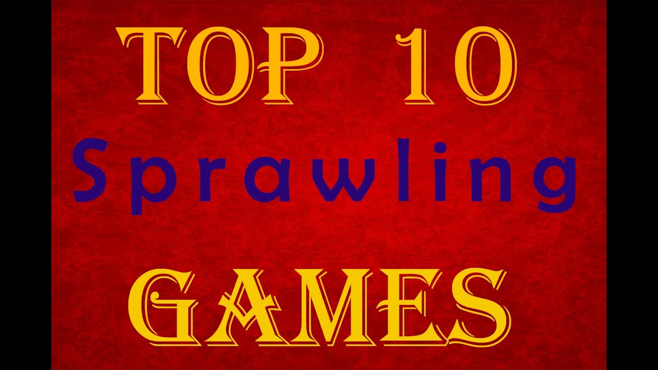 Top Ten Sprawling Games - YouTube
