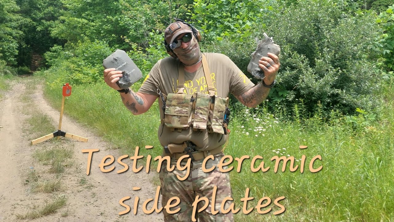 Will these old sapi plates stop a bullet 🤔 - YouTube