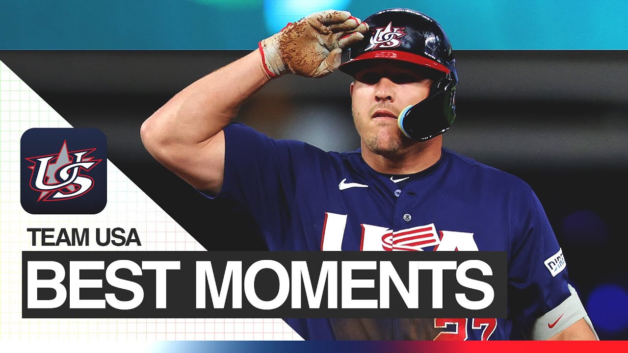 Best Moments from Team USA in the 2023 World Baseball Classic ft. Mike ...