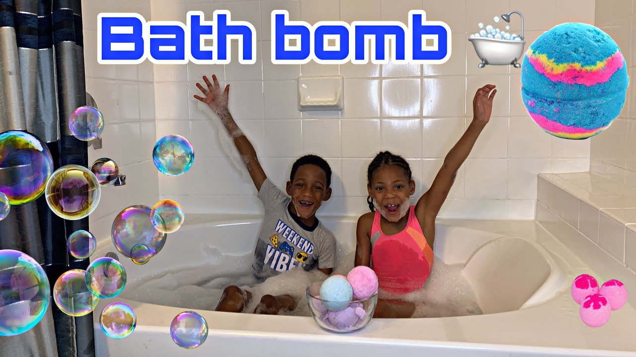 Bath bomb test!!!!!!! - YouTube