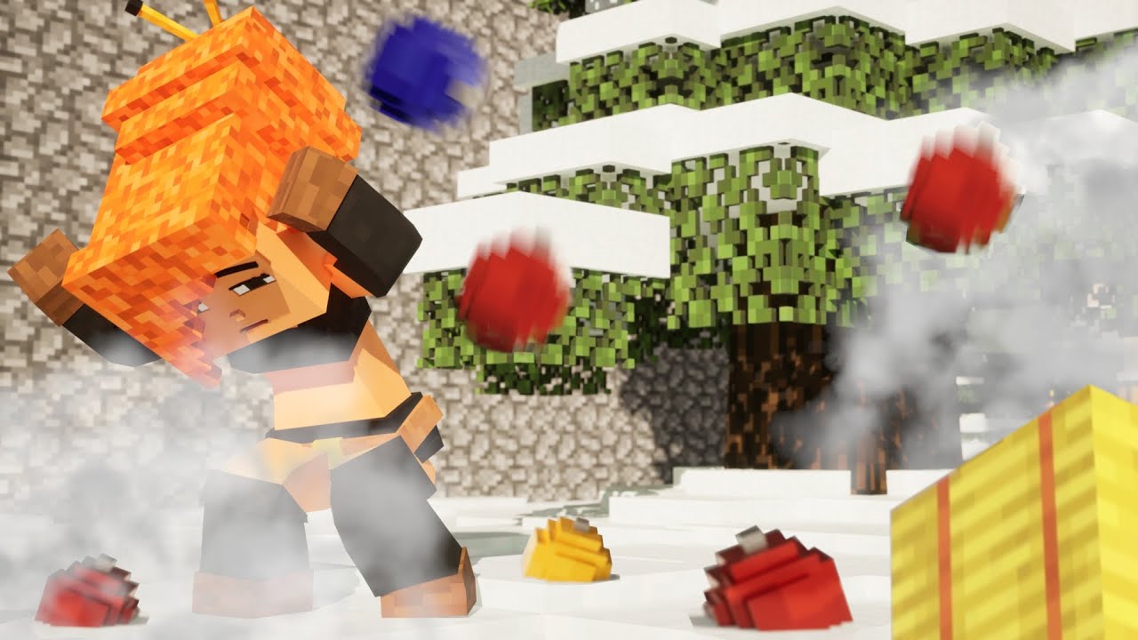 CHRISTMAS TREE - Pillager Life (Minecraft Animation Movie) - YouTube