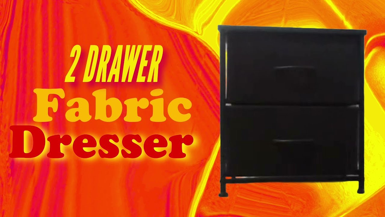 2 Fabric Dresser Drawer Assembly | Purchased on TEMU - YouTube