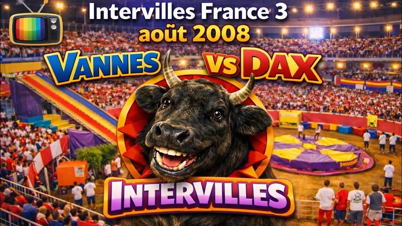 Intervilles France 3📺 27 août 2008 - Vannes Vs Dax - YouTube