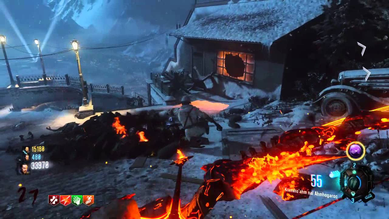 Bo3 Zombies Ragnarok DG-4 Gameplay - YouTube