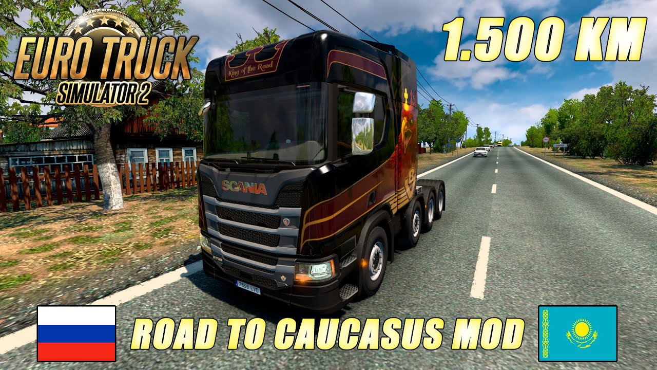 ETS2 | New Update! Discovering Road To Caucasus Mod (Beta 1.6 Version ...