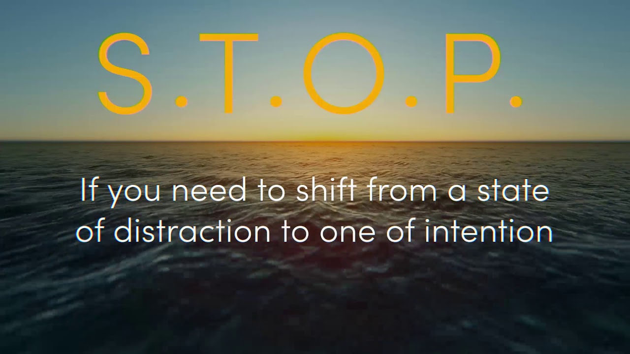 STOP Mindfulness Break - YouTube