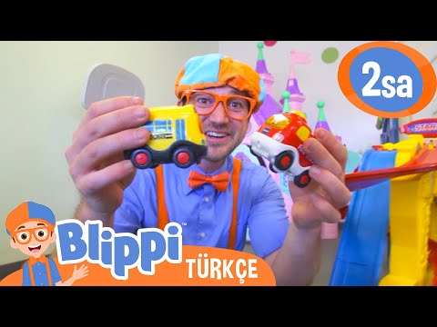 Blippi Kapalı Oyun Parkını Ziyaret Ediyor 🚒 | Blippi Türkçe - Çocuklar için Eğitici Videolar