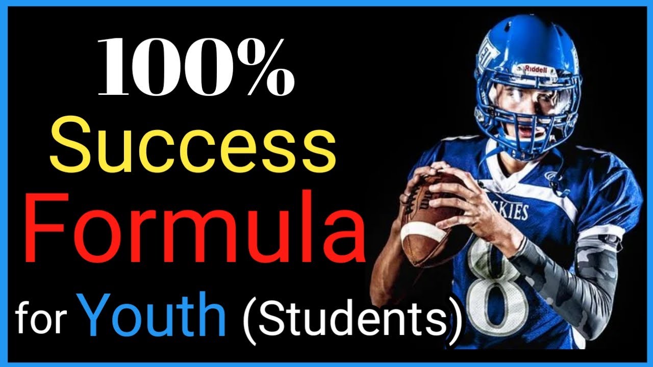 100% Success Formula for Youth ( Students ) - Only 1 Year Hard Work for ...