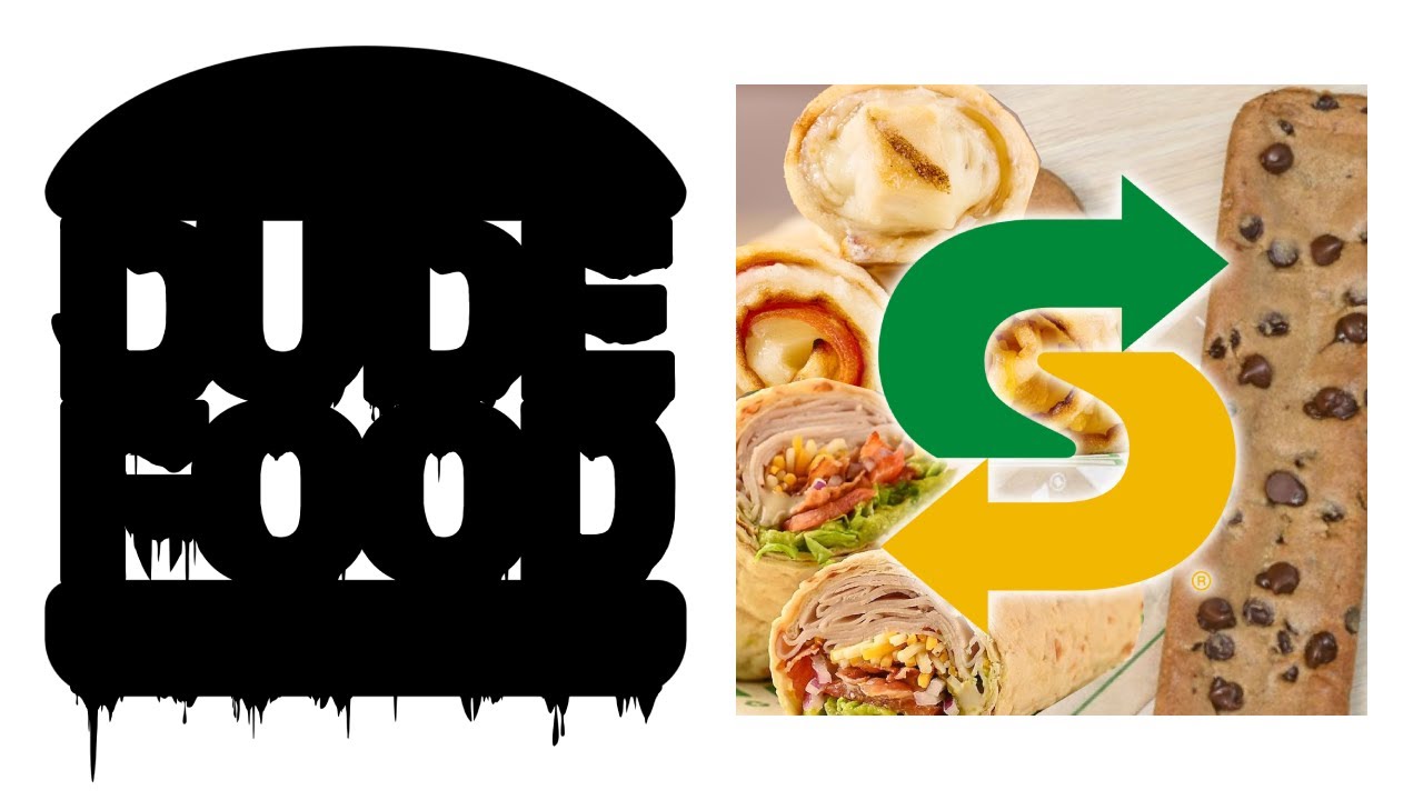 Subway Flatbread Wraps, Footlong Sidekicks & Dippers | DUDE FOOD - YouTube
