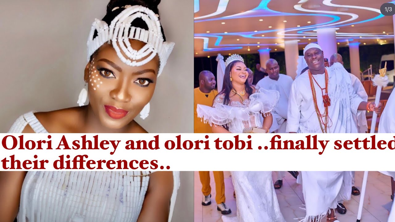 Ooni of ife’s bride olori Ashley ,how she reached out to olori tobi ...