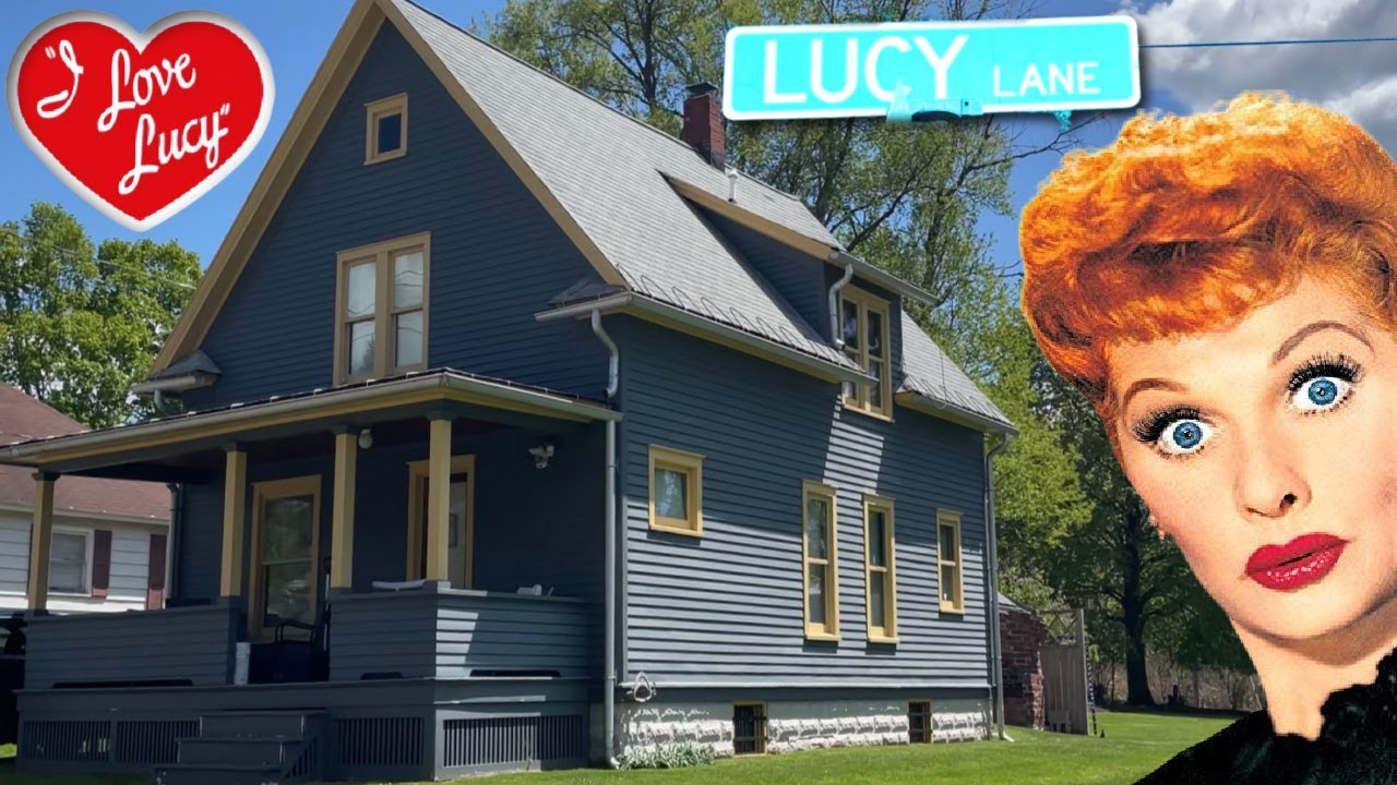 Lucille Ball's Childhood Home (Celoron, NY) - YouTube