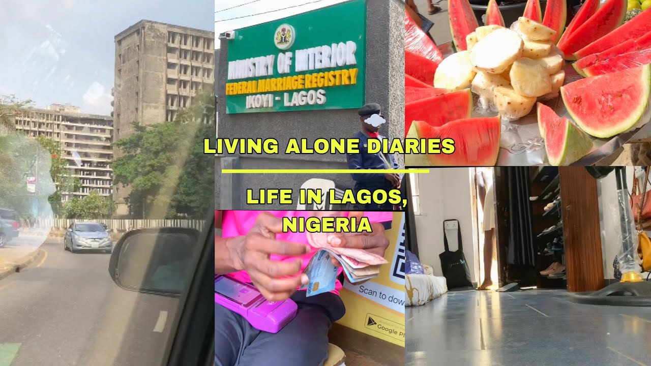 LIVING ALONE DIARIES | LIFE UPDATE | LIFE IN LAGOS, NIGERIA - YouTube