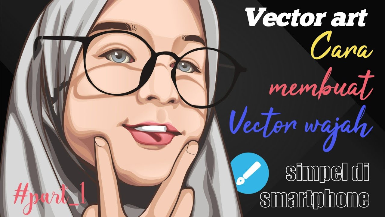 Cara membuat vector art [Keren] INFINITE DESIGN 2020 part 1 - YouTube