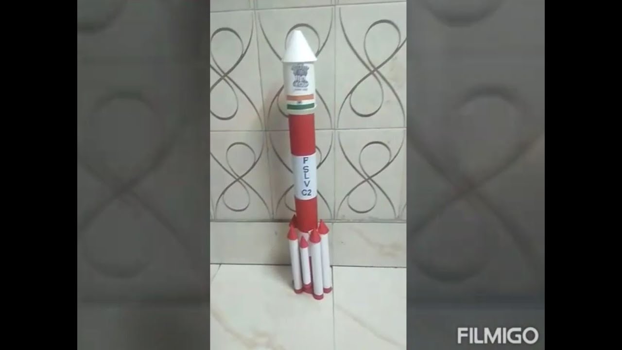 SCIENCE MODEL MAKING THEME - PSLV [ISRO] - YouTube